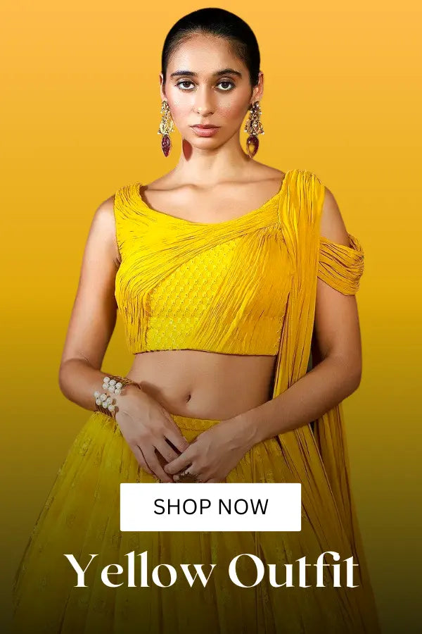 Yellow Outfits - Anaya Designer Studio