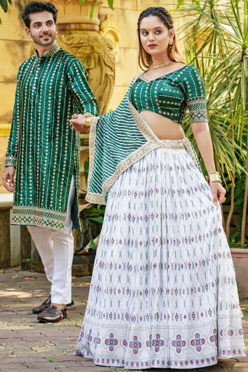 Matching Wedding Outfits For Couples – Anaya Designer Studio