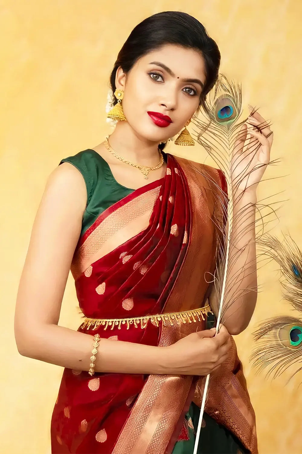 New Half Saree Function Flex Design For Girls – Anaya Designer Studio