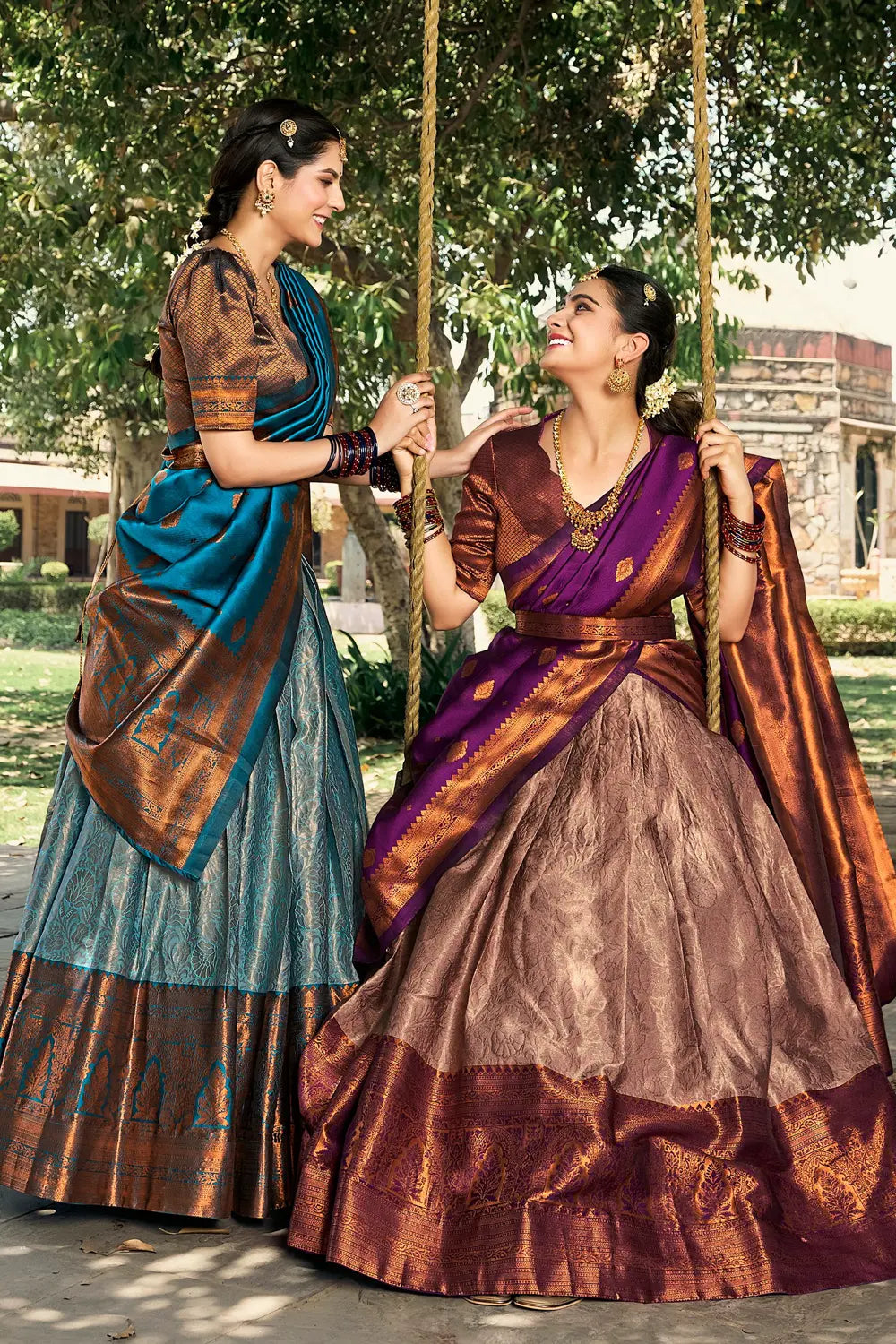 Half Saree Models Designs for Women 2024 – Anaya Designer Studio