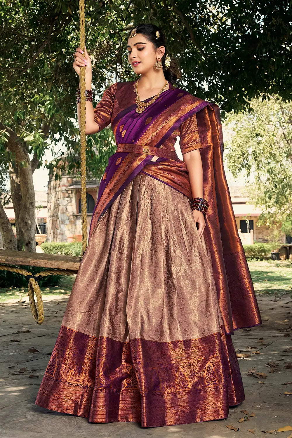 Half Saree Models Designs for Women 2024 – Anaya Designer Studio