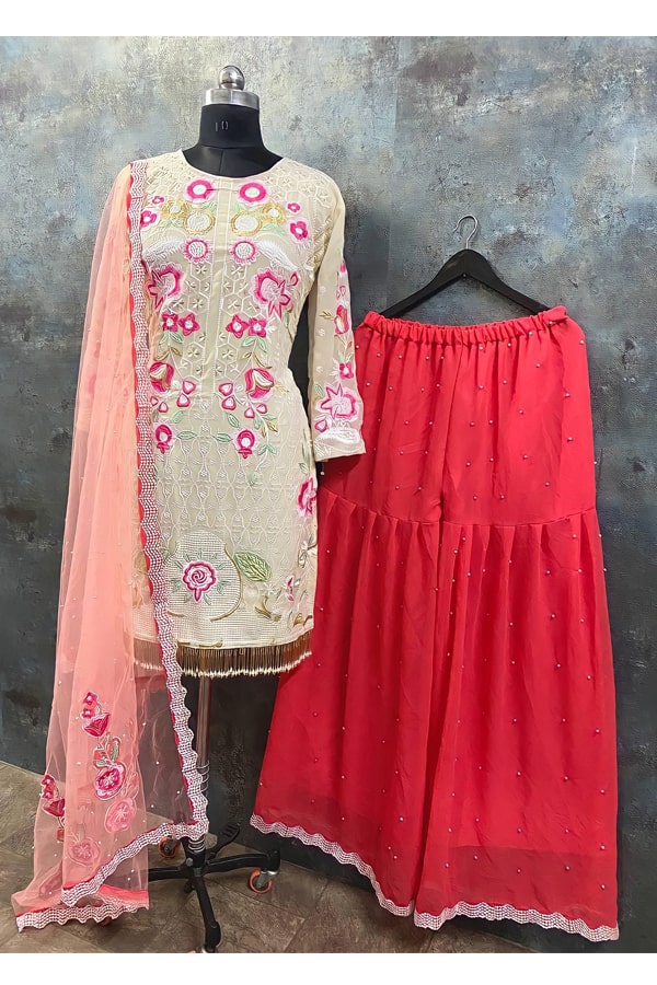 Latest sharara suit design 2021 Party wear – Anaya Designer Studio
