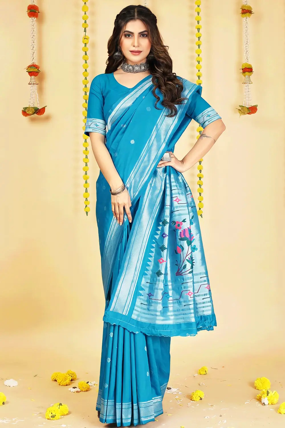 New Traditional Paithani Saree For Women – Anaya Designer Studio
