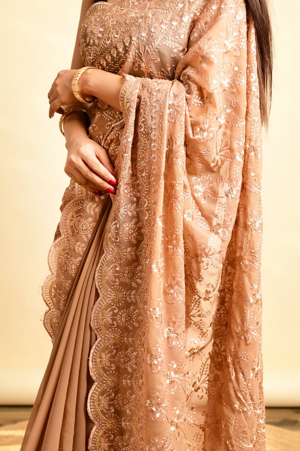 New saree design 2022 for Wedding guest – Anaya Designer Studio