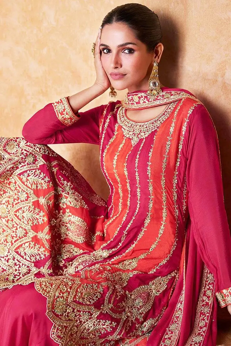Pakistani Style Sharara Dress For Eid 2024 – Anaya Designer Studio