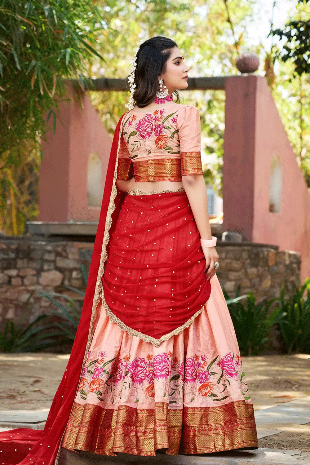 Stitched Half Saree – Anaya Designer Studio