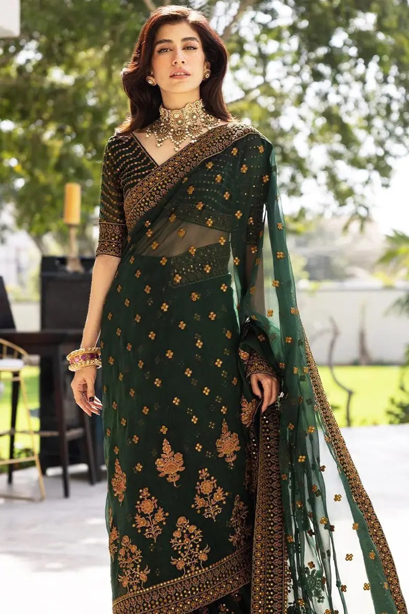 Latest Saree For Mehendi Function – Anaya Designer Studio