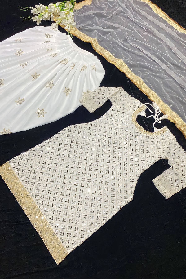 Traditional Short Kurti Sharara Suit For Women – Anaya Designer Studio