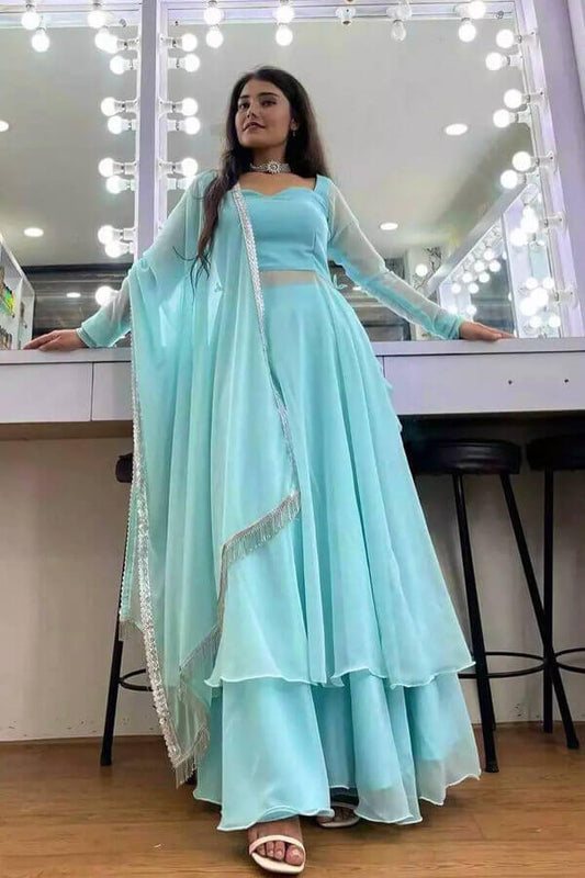 Traditional Sharara Suit For Wedding Guests - Anaya Designer Studio