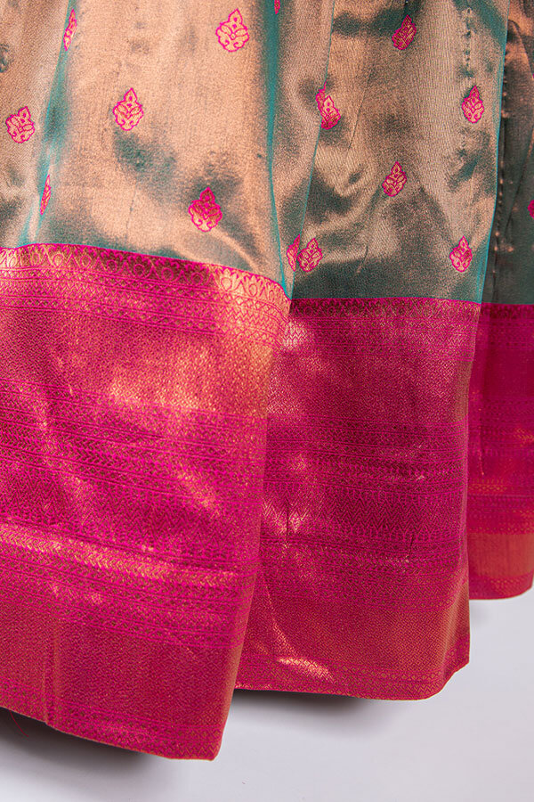 Traditional Half Saree Designs New Model For Wedding