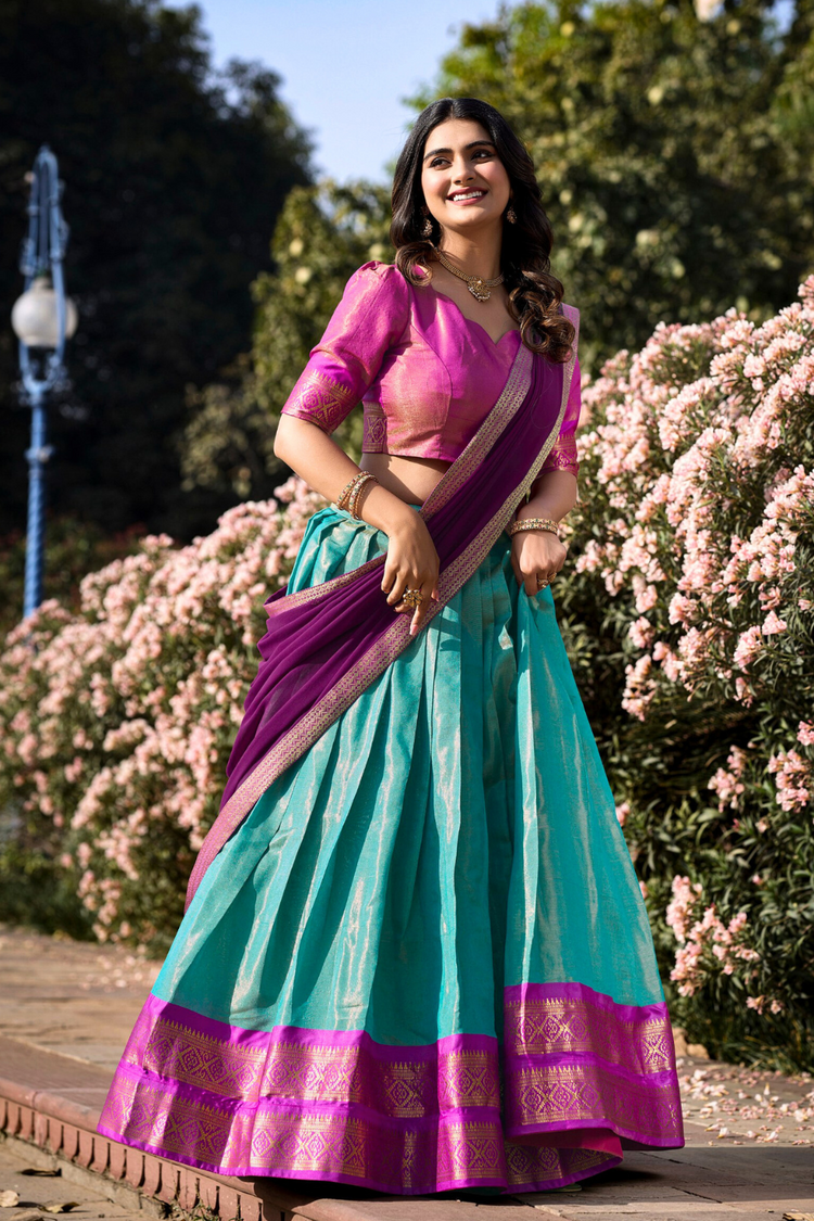 Stitched Half Saree