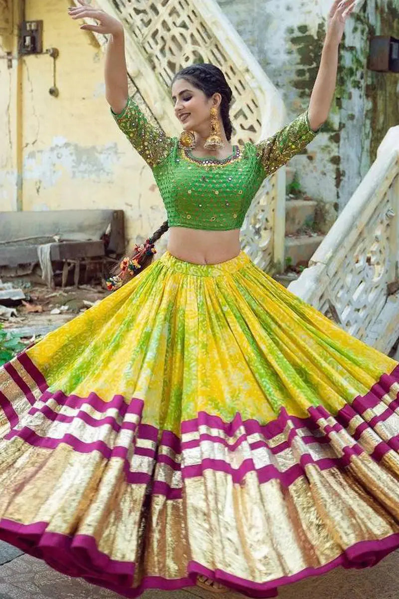 Buy Latest Gujarati Ghagra Choli Online Shopping – Anaya Designer Studio