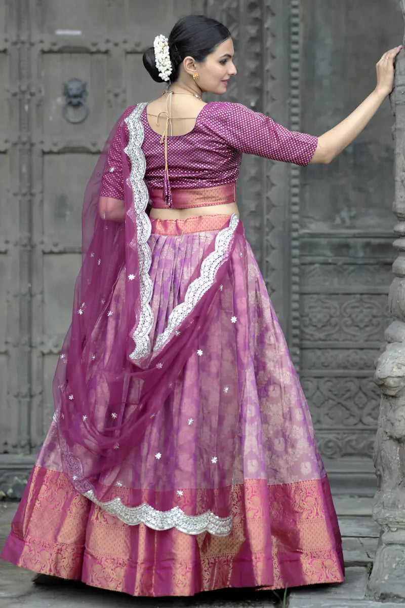 New Model Pattu Half Saree For Women – Anaya Designer Studio