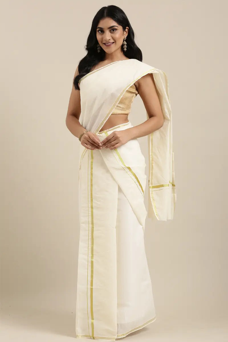 Traditional Kerala Special Onam Saree Online – Anaya Designer Studio
