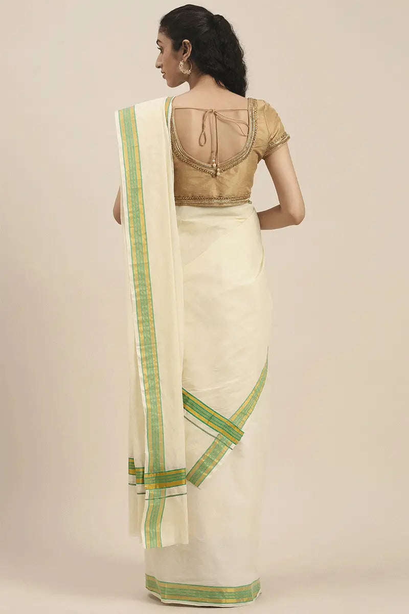 Latest Kerala Onam Saree Blouse Designs – Anaya Designer Studio