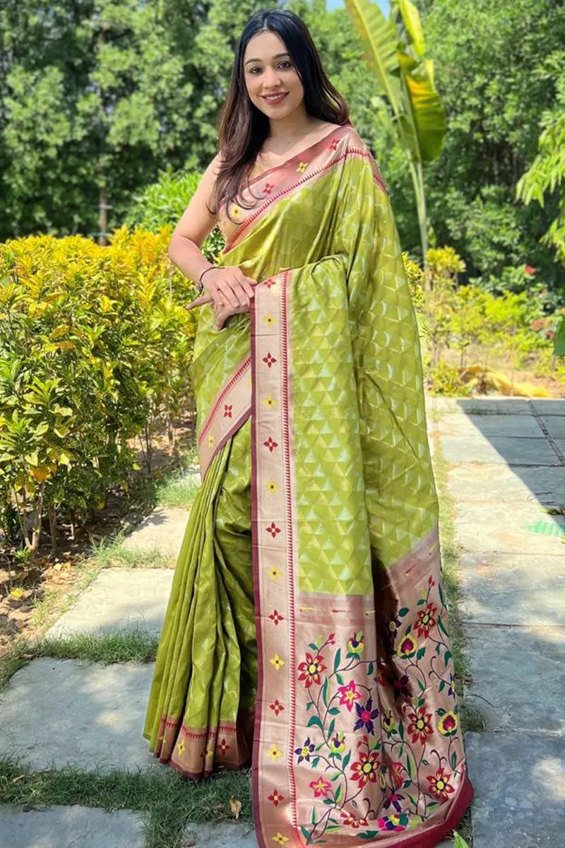 Wedding Paithani Saree Buy Online – Anaya Designer Studio