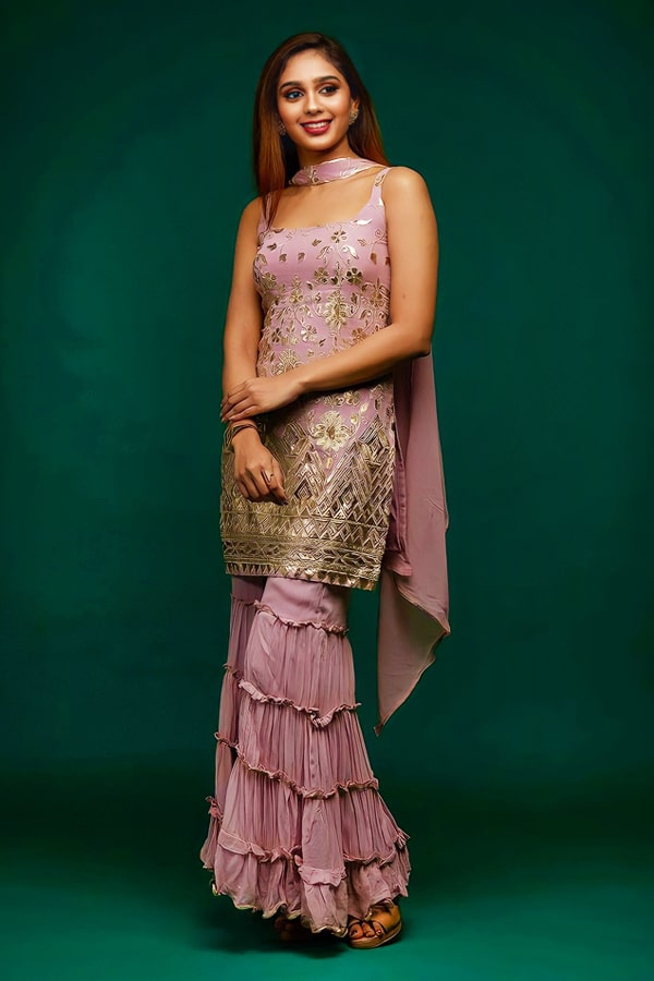Latest sharara suit design 2022 for girl Party wear - Anaya Designer Studio