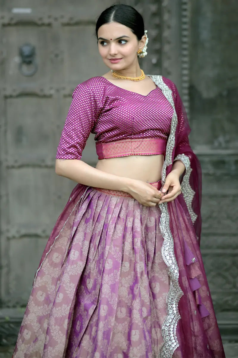 New Model Pattu Half Saree For Women – Anaya Designer Studio