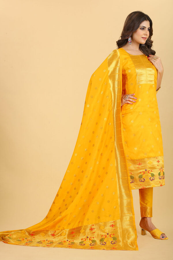 Modern Paithani Dress Design For Girls 2023 - Anaya Designer Studio